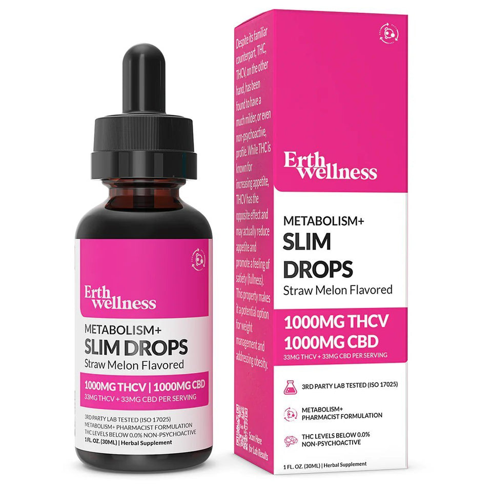 Erth Wellness Metabolism+ SLIM DROPS - Strawmelon / $ 99.99 at 420 Science