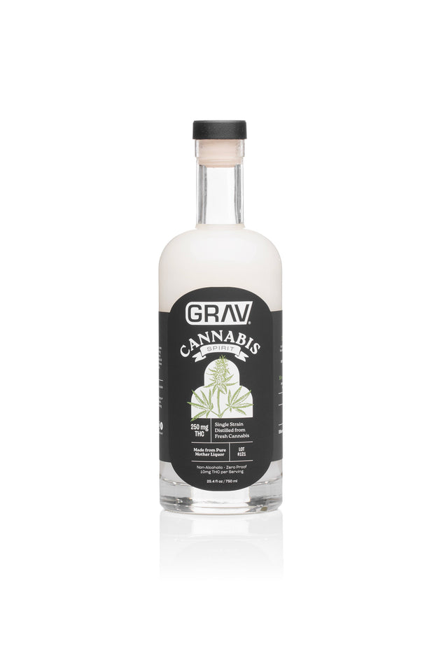 GRAV® Cannabis Spirit, 250mg - 750ml Bottle / $ 64.99 at 420 Science