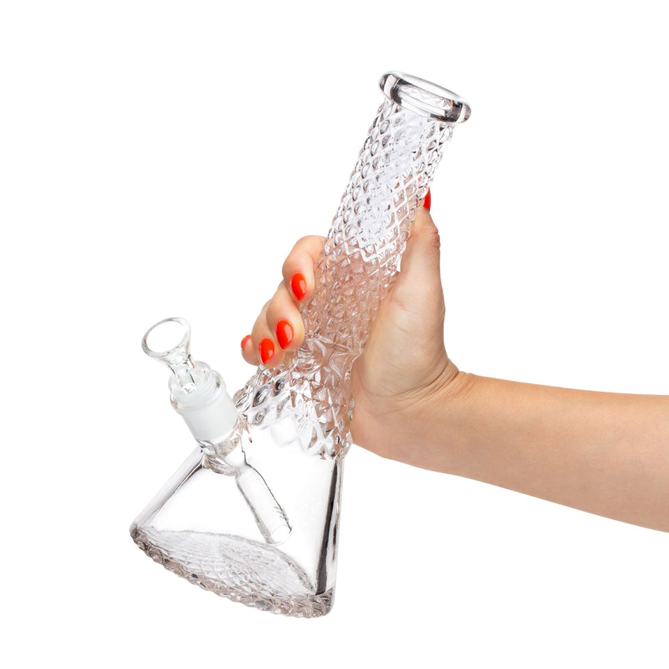 12in Antique Faceted Beaker Bong / $ 59.99 at 420 Science