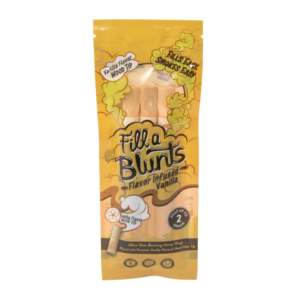 DaySavers Fill-A-Blunts Pre-Rolled Blunt Tubes w/ Wood Tips - Pack of 3 ...