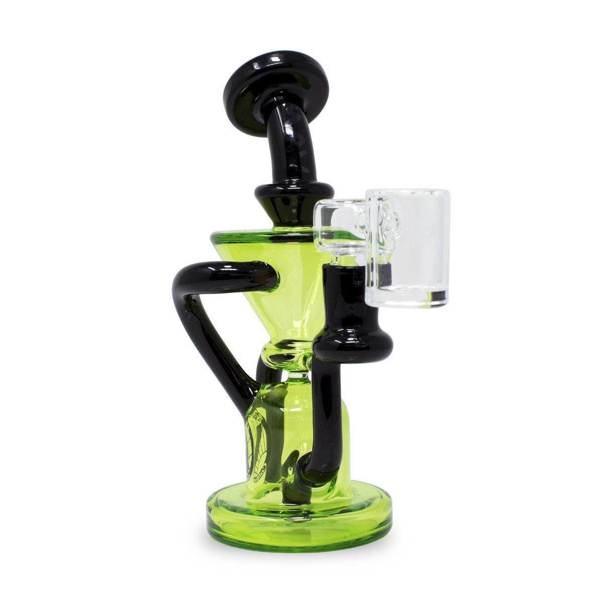 MAV Glass Humboldt Mini Bell Bottom Klein Recycler Dab Rig / $ 219.99 ...