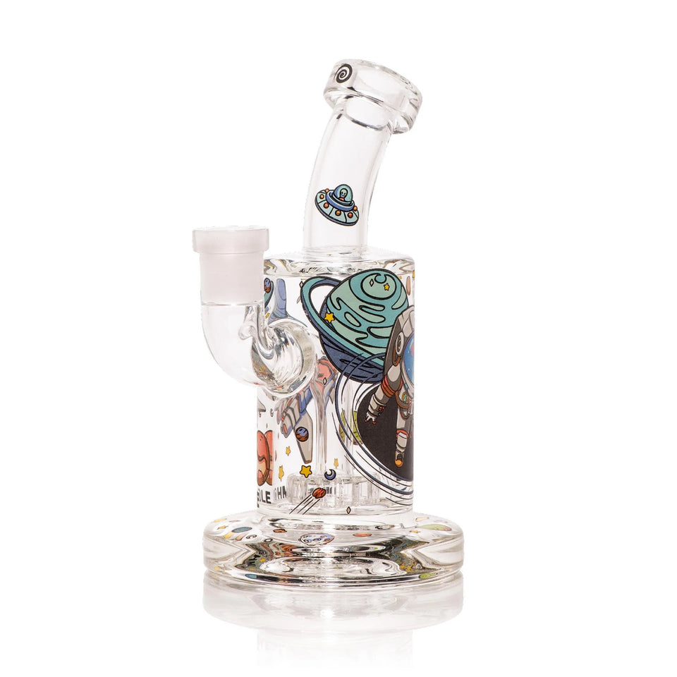 Wormhole Glass 6" Lost In Space Rig - Clear / $ 49.99 at 420 Science